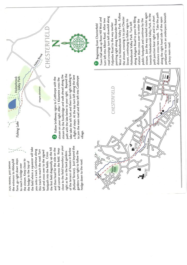 stages 1 and 2 – Dronfield Footpaths